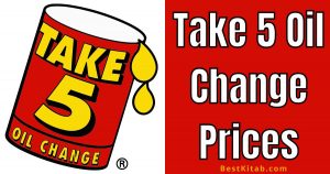 Take 5 Oil Change Prices 2023